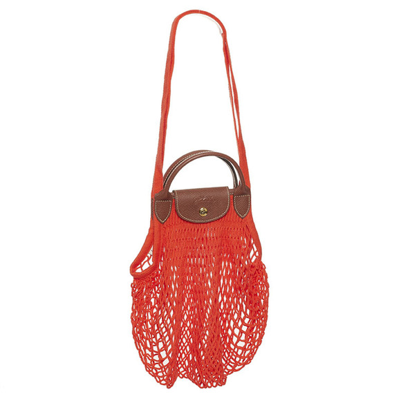 Longchamp | Bags | Longchamp Le Pliage Filet Net Handbag Tote Bag ...